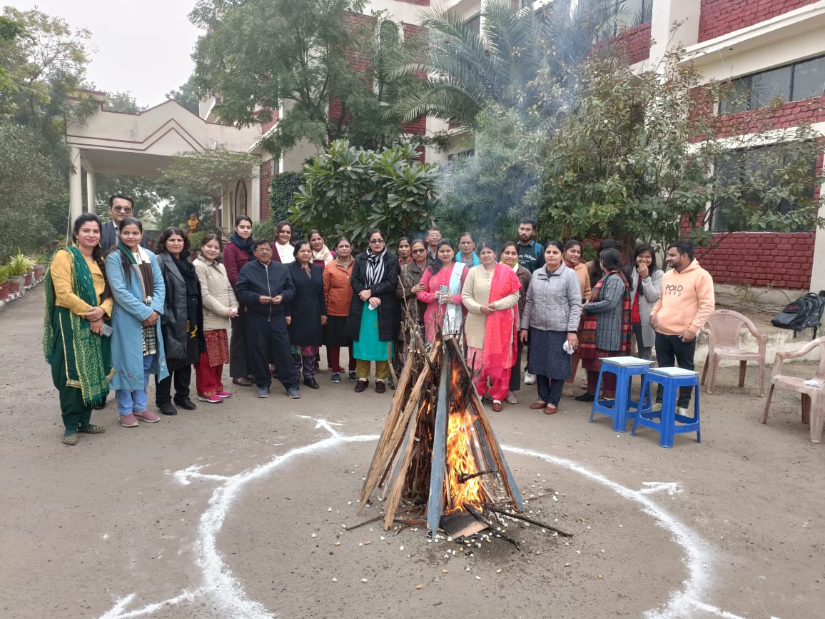 Lohri celebrated at DDR Group of Colleges - DDR Group of Colleges